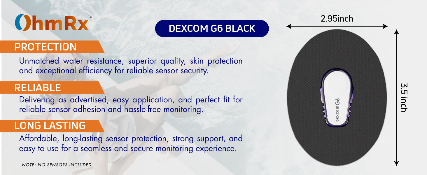 Dexcom G6 Adhesive Patches Waterproof – OHMRX