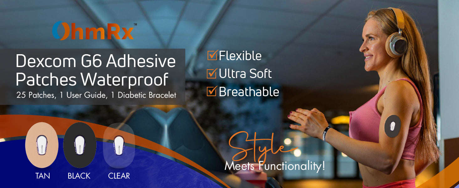 Dexcom G6 Adhesive Patches Waterproof – OHMRX